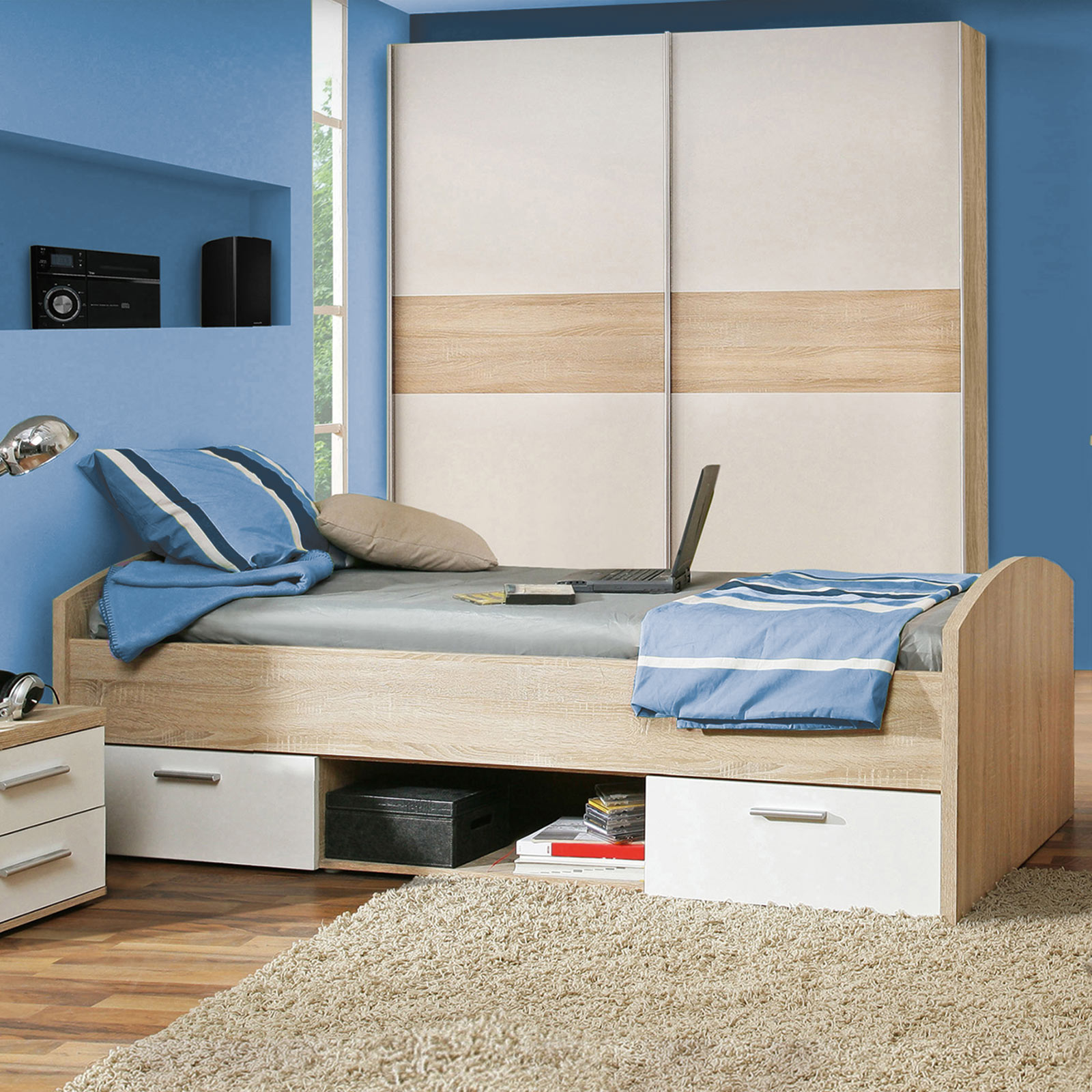Jugendbett 90x200 Komplett