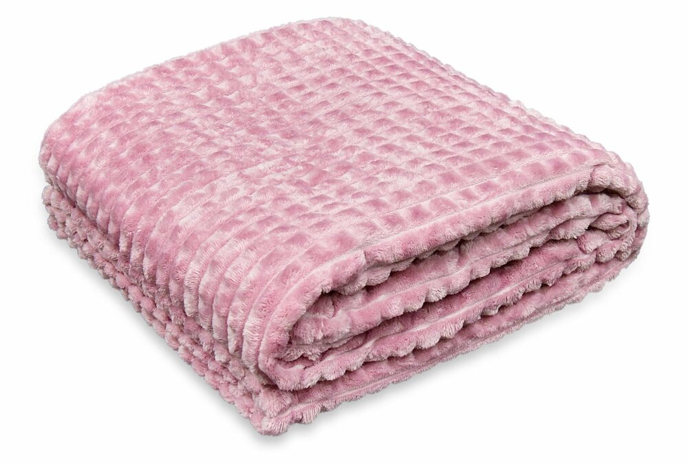 Flanell-Decke - altrosa - 140x200 cm | Online bei ROLLER kaufen