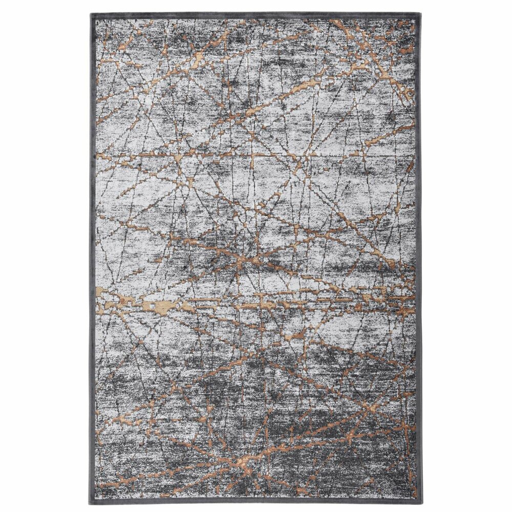 Teppich ORELIA - grau-gold - 40x70 cm | Online bei ROLLER kaufen