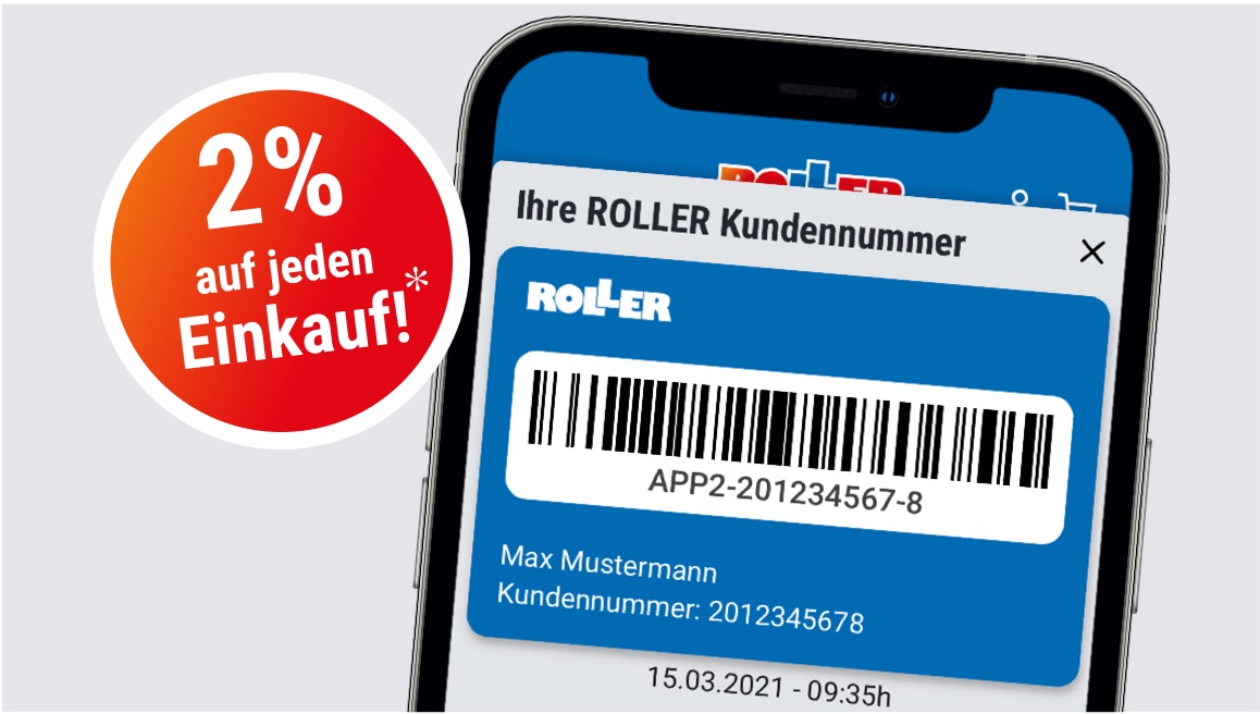 Lade jetzt die neue ROLLER App herunter | ROLLER Möbelhaus