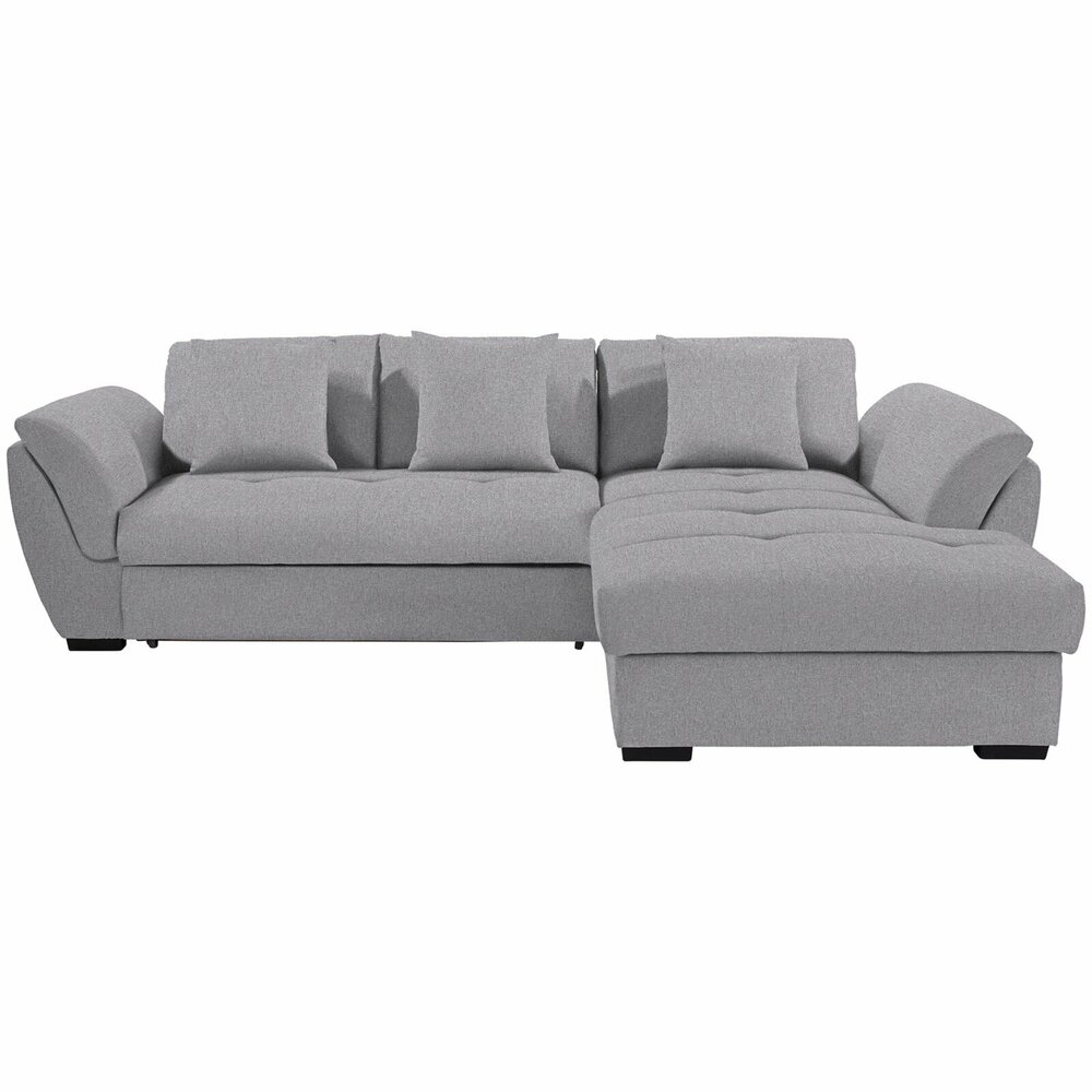 Ecksofa - grau - Liegefunktion - Recamiere rechts | Online bei ROLLER ...