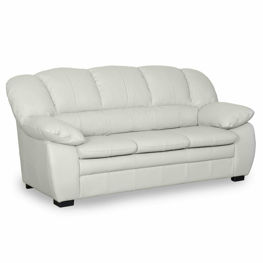 3-Sitzer-Sofa - creme - Echtleder | Online bei ROLLER kaufen