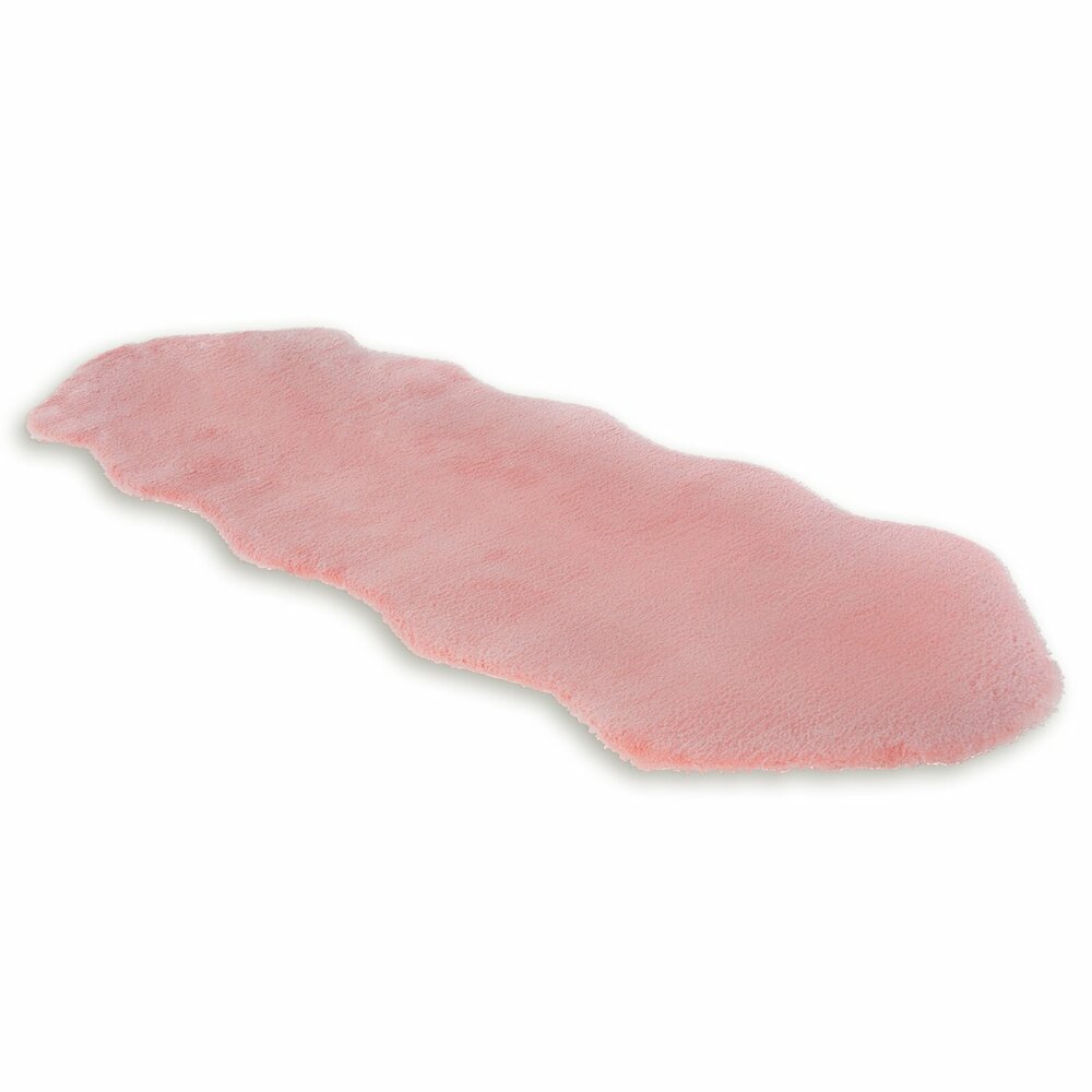 Kunstfell-Teppich - rosa - 55x160 cm | Online bei ROLLER kaufen