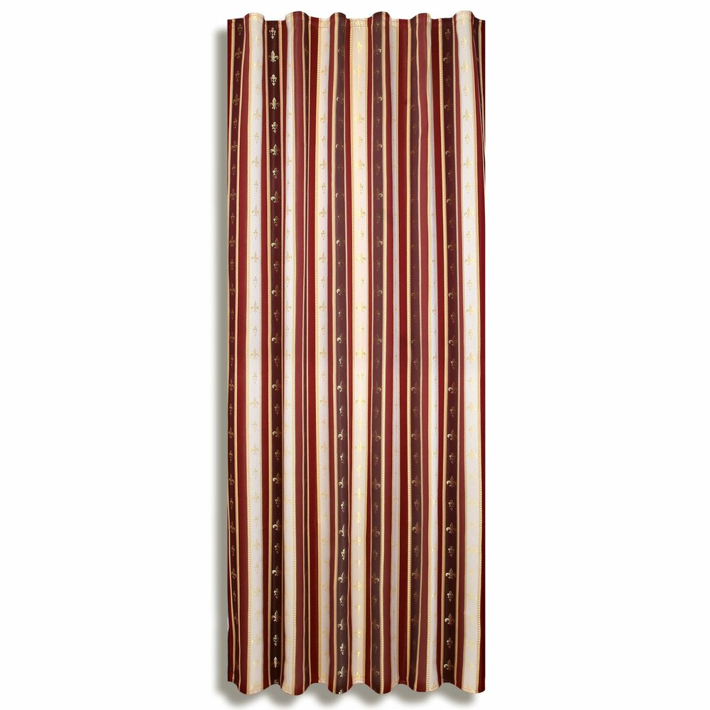 Vorhang - rot-gold - 140x245 cm | Online bei ROLLER kaufen