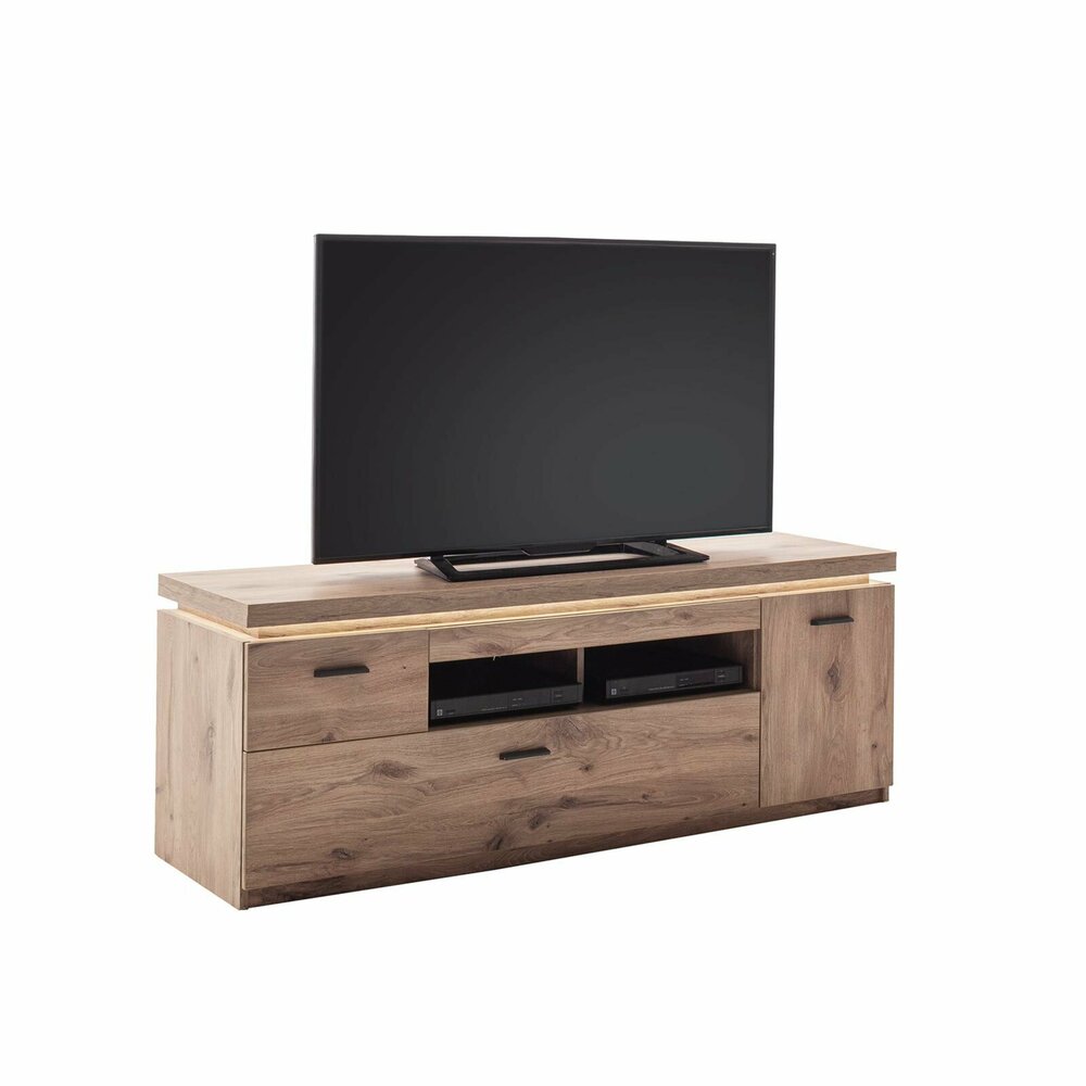 TV-Lowboard - Viking Oak - LED-Beleuchtung - 156 cm | Online bei ROLLER ...