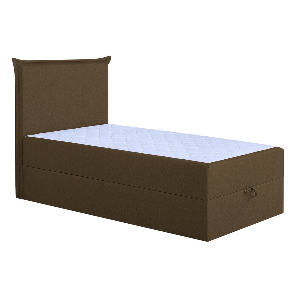 Boxspringbett - braun - mit Bettkasten - H3 - 100x200 cm | Online bei ...