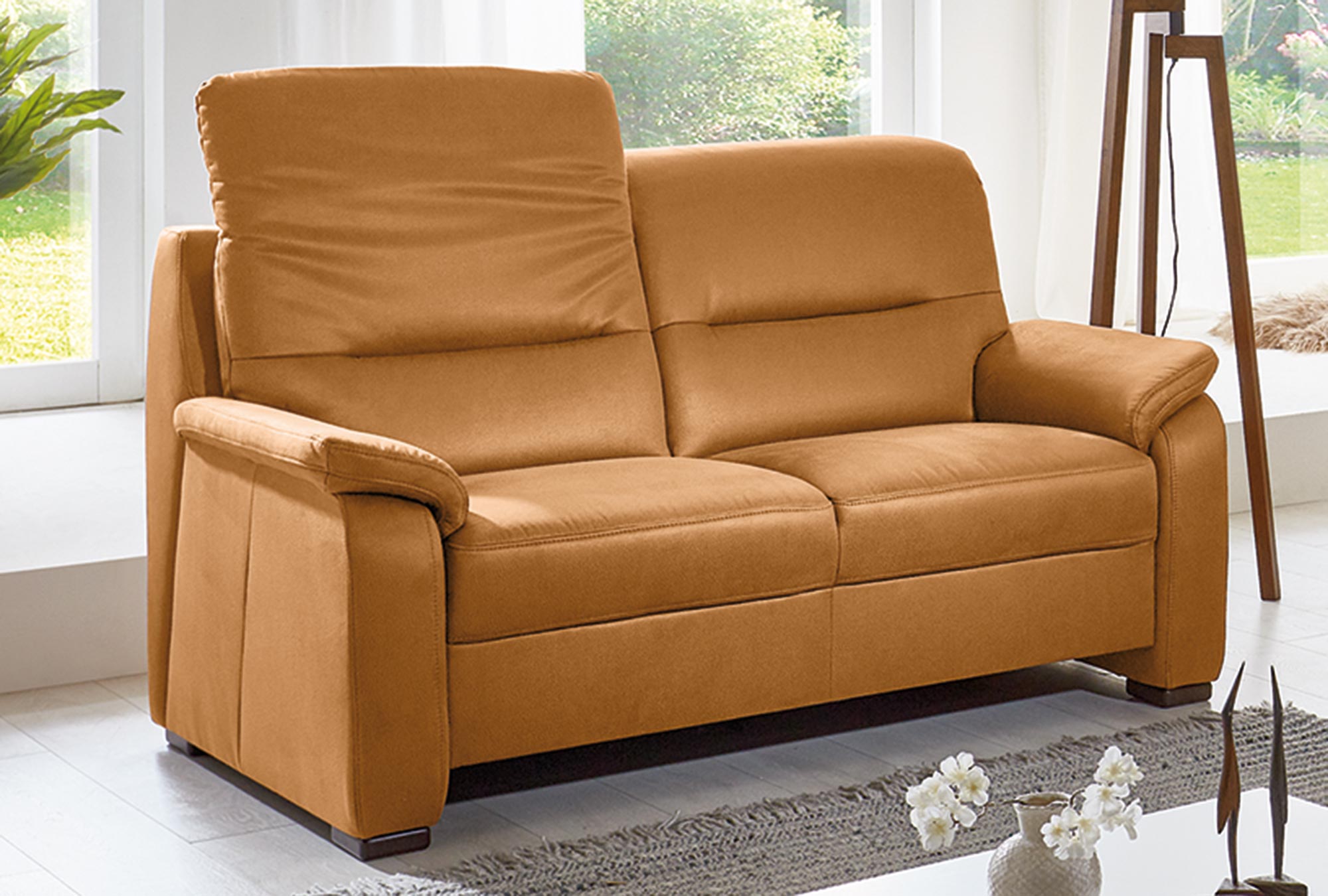 polsterpower 2-Sitzer-Sofa - braun - Microfaser | Online bei ROLLER kaufen