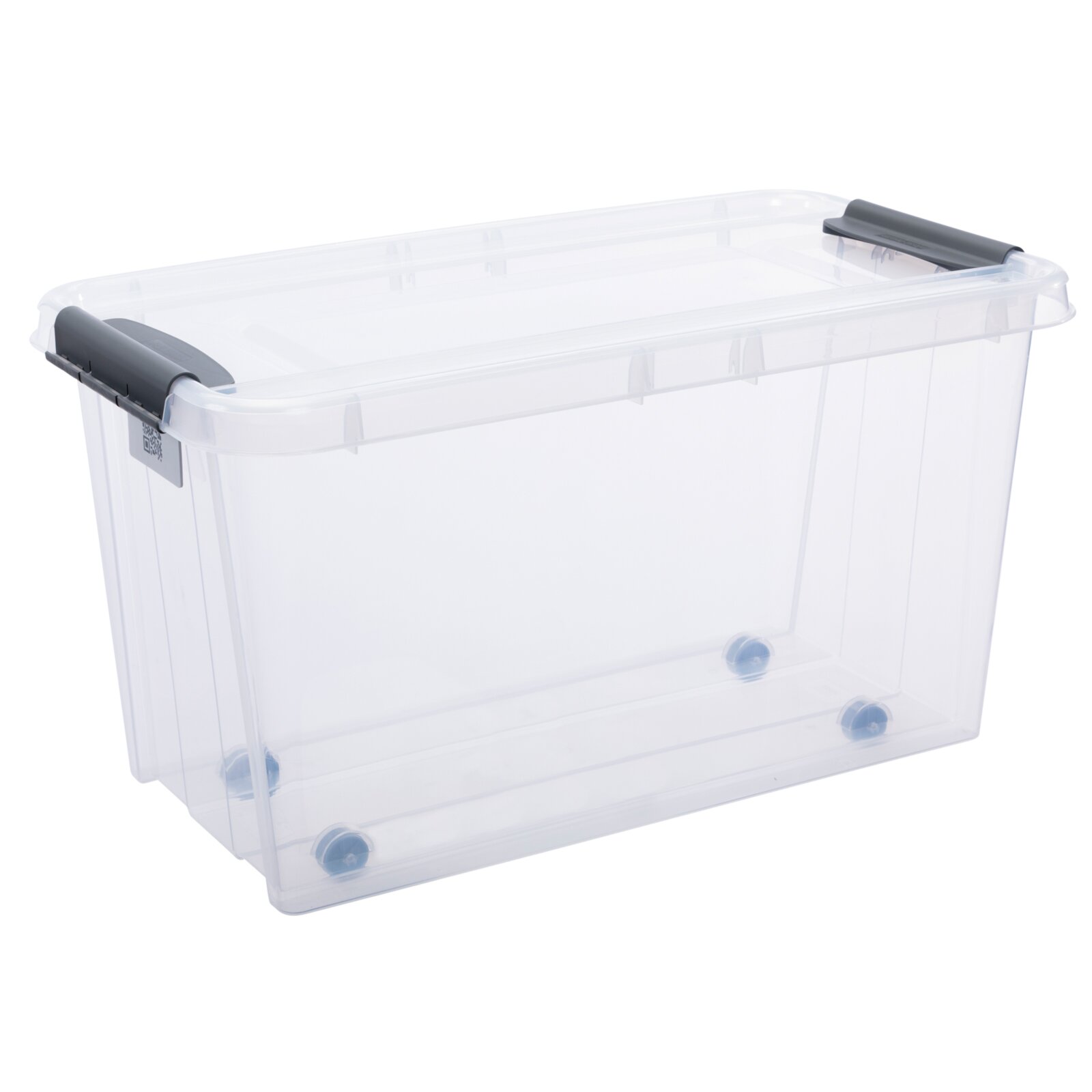 Angebot Roller Aufbewahrungsbox - transparent - mit Deckel