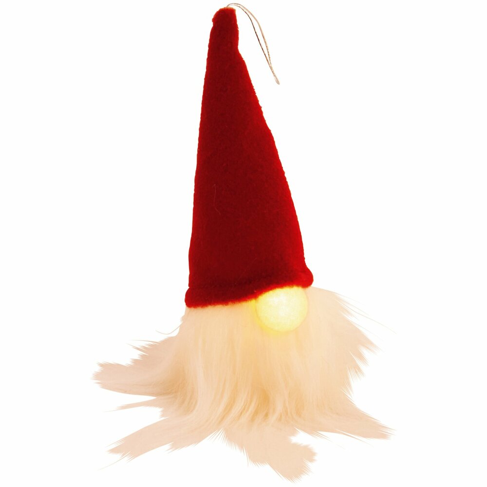 LED-Wichtel mit Blinknase - rot | Online bei ROLLER kaufen