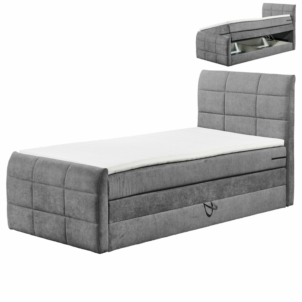 Elegantes Roller Boxspringbett 120x200 Bilder